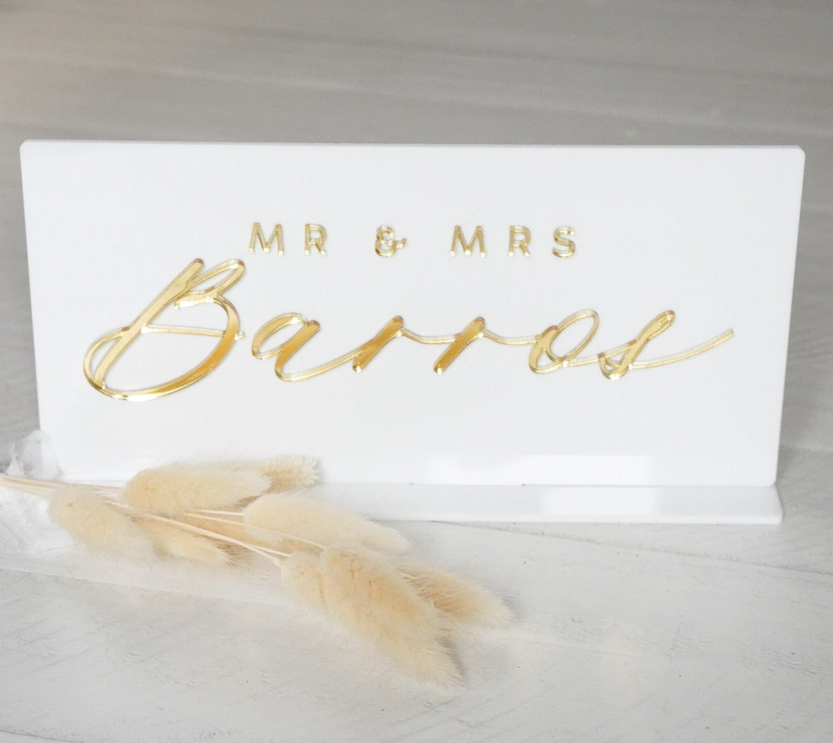 Acrylic Sweetheart Table Sign | Wedding Head Table Sign – Blushing Bean ...